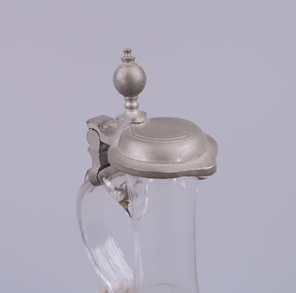 Swiss Flühli Glass Flagon 18th Century - van Eyck Antiques Maastricht